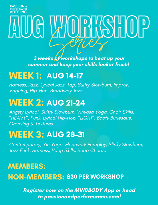 Classes – Passion & Performance